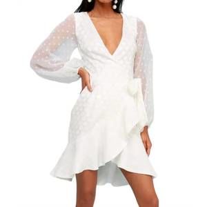 KEEPSAKE the Label | Dresses | New Keepsake Wrap Dress In White | Poshmark